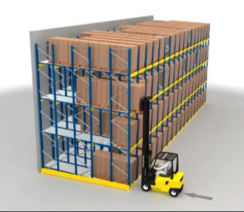 Push Back Pallet Racking Storage System - Racking System | Automated ...